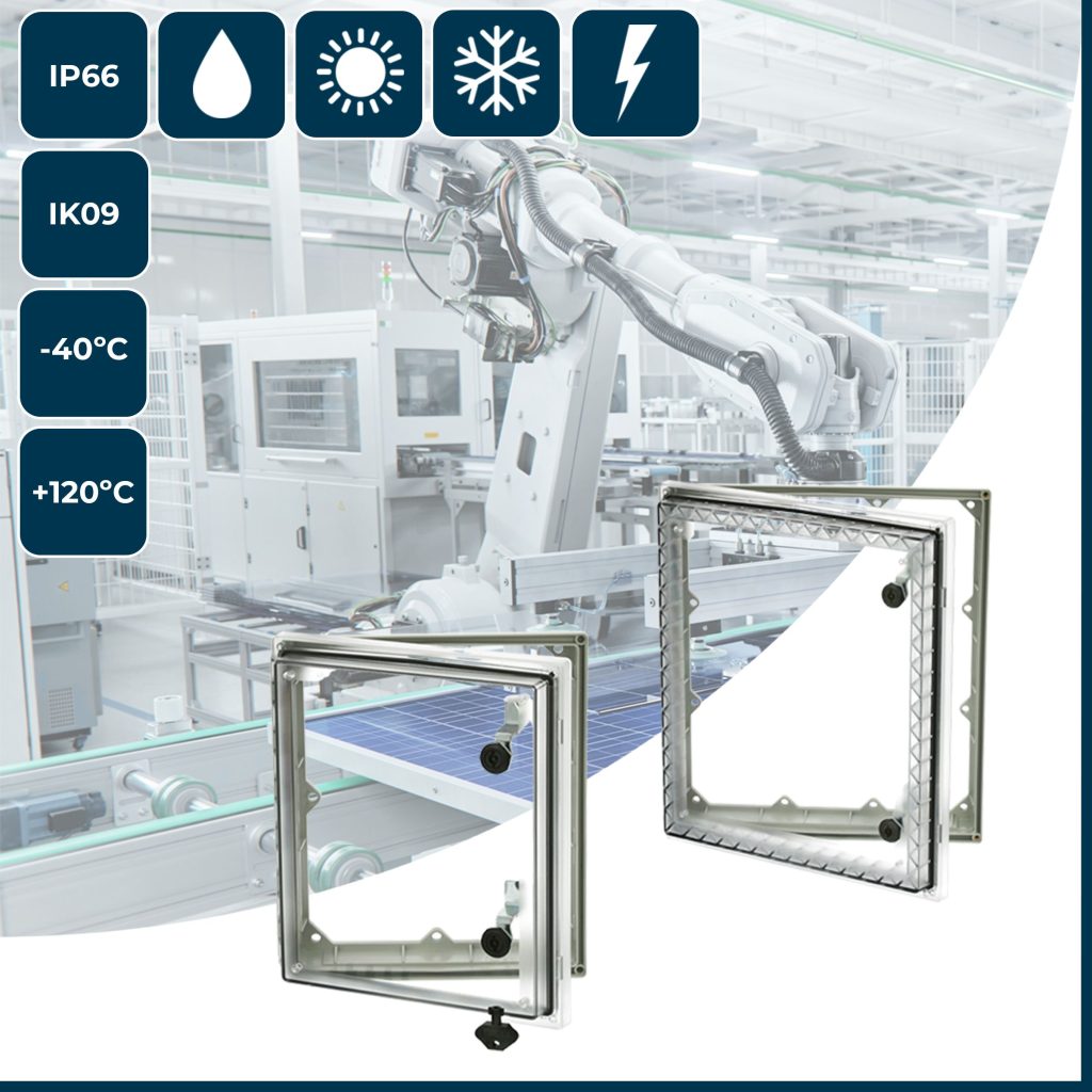 FIBOX HMI protection windows available from Foremost Electronics ...
