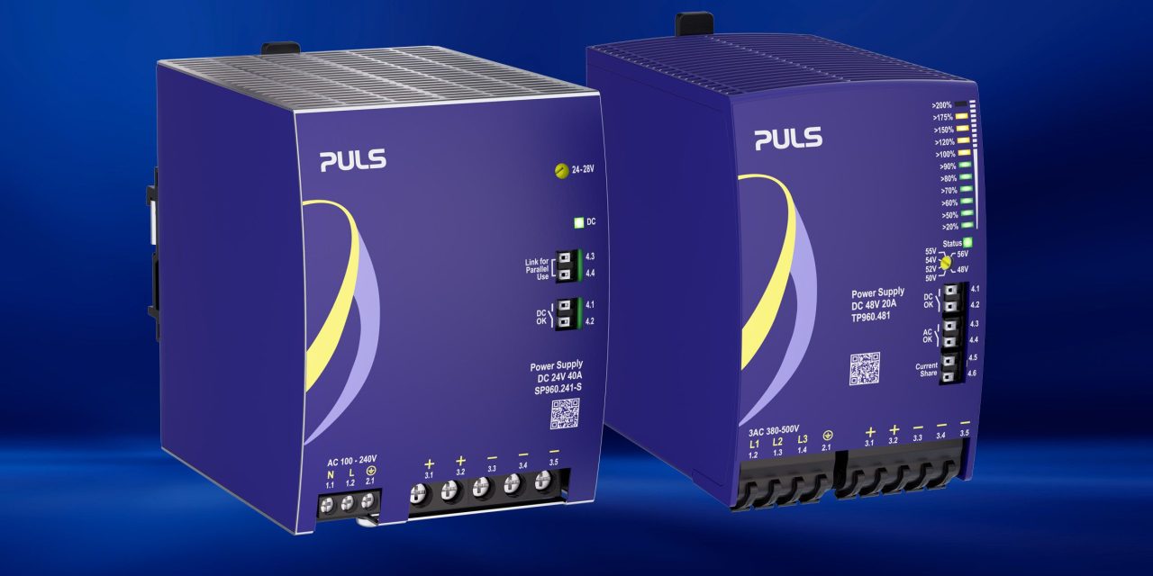 PULS introduces a new generation of DIN-Rail power supplies: PLANET ...