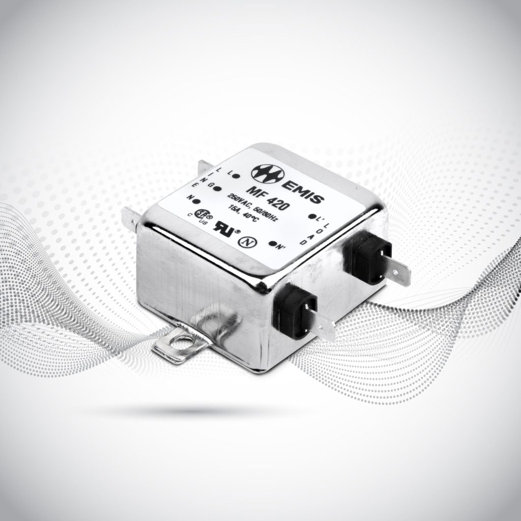 EMIS Single Phase Chassis Mount EMI Filters have compact form-factor ...