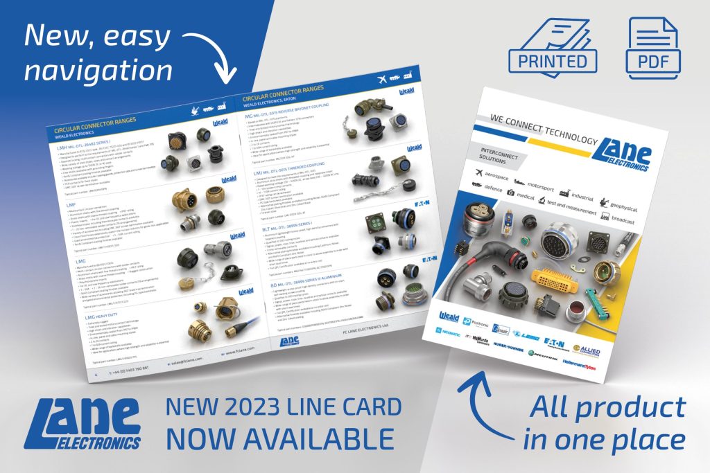 Latest, easy to navigate, Line Card available from Lane Electronics ...