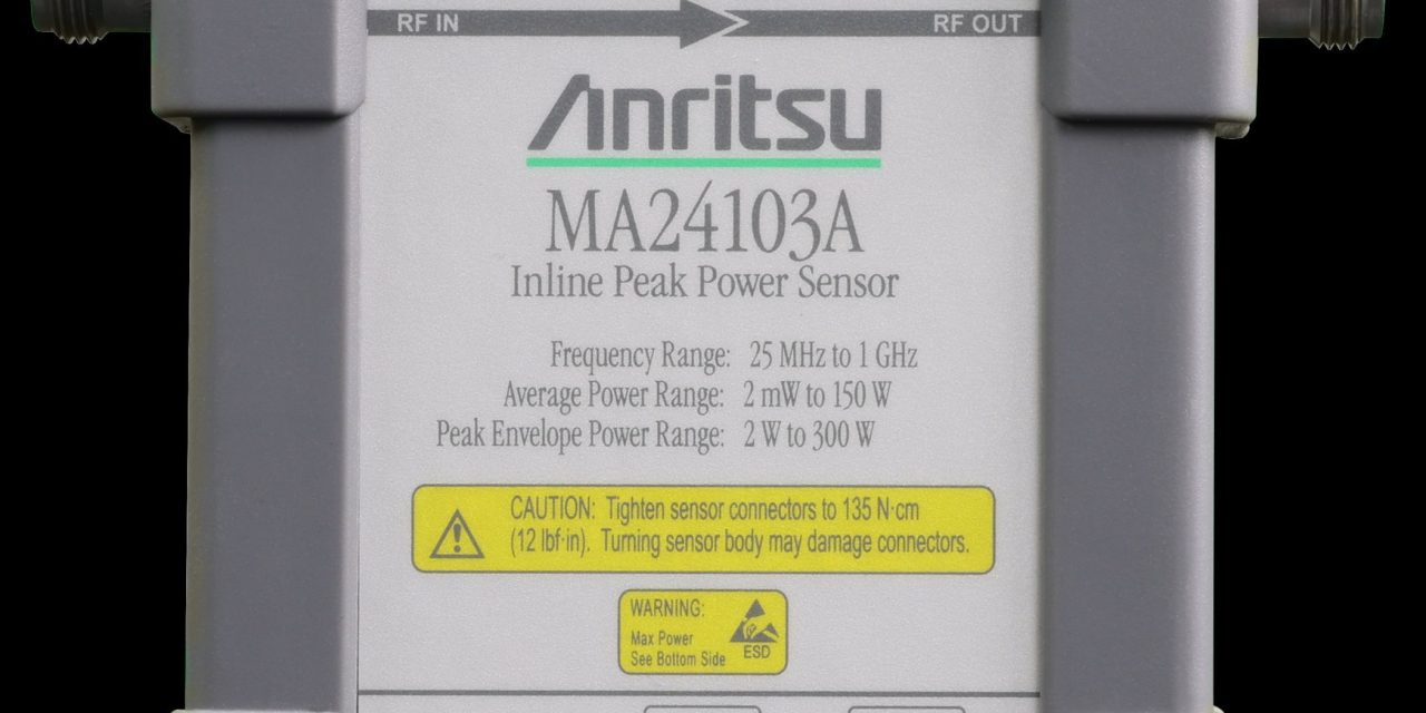 Anritsu Company Expands Inline Sensor Family - Electronics for Engineers
