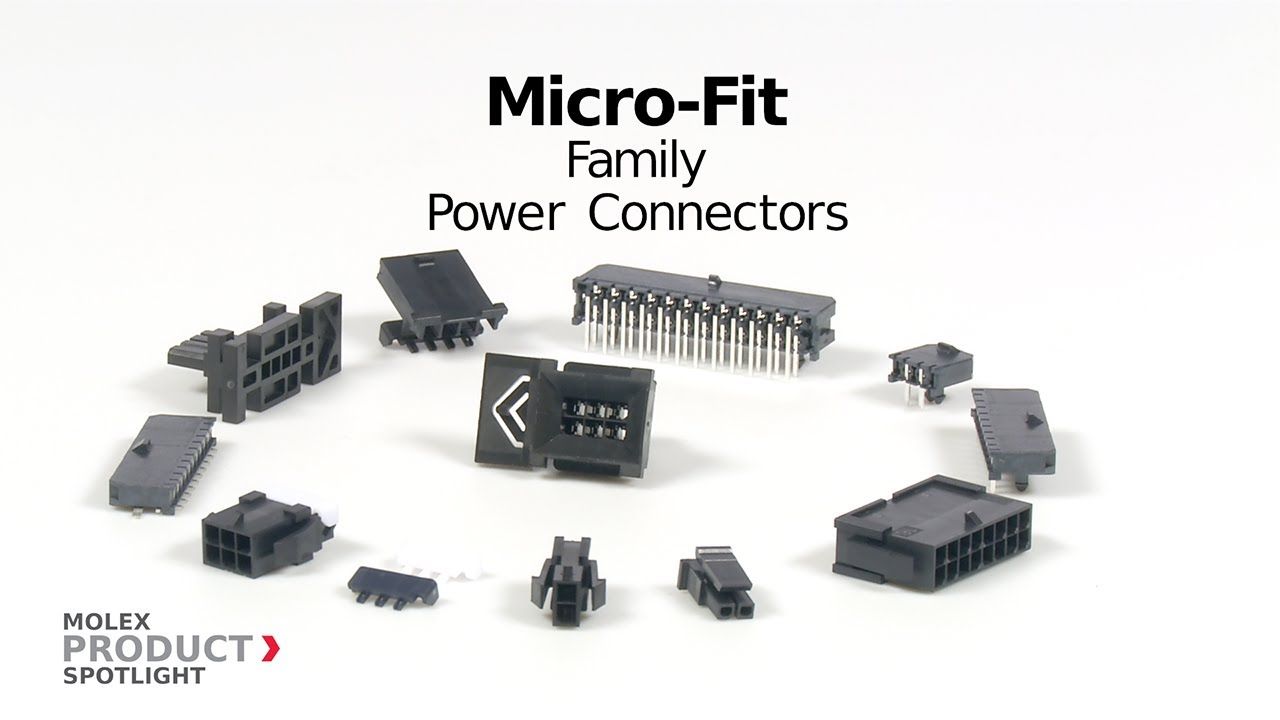 Reliability for almost all areas: The Micro-Fit 3.0 connectors from ...