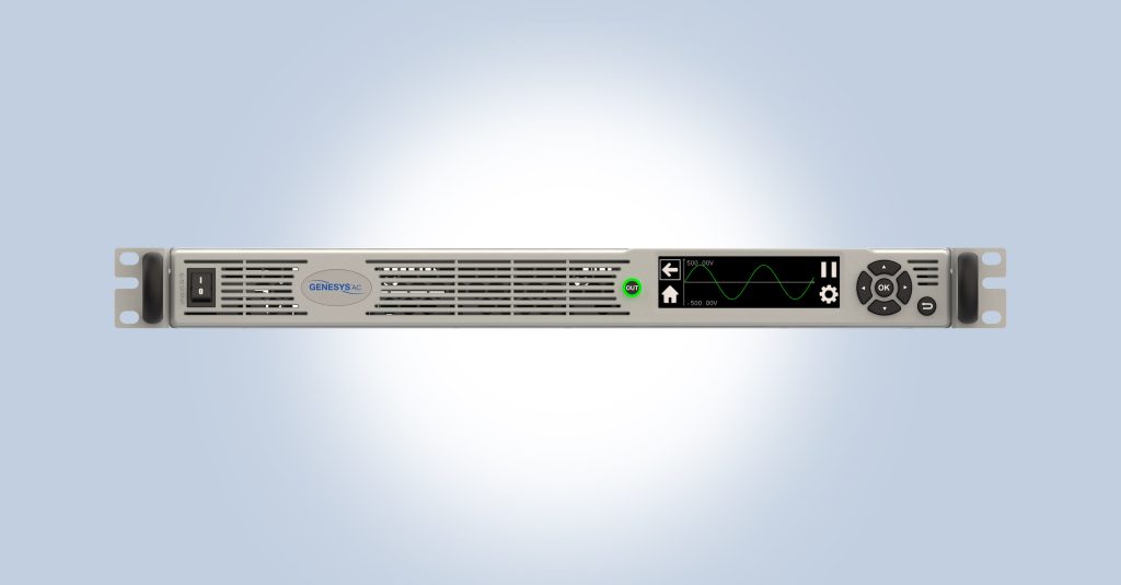 Introducing AC programmable power with the launch of the new GENESYS AC ...