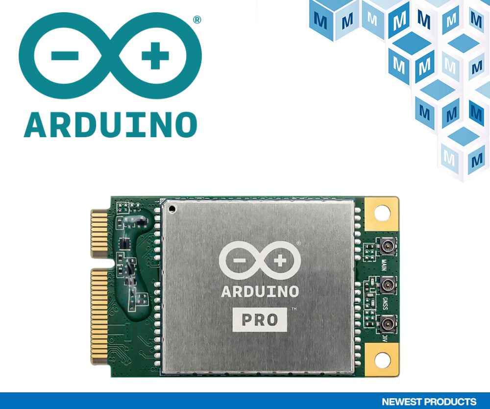 Arduino's Pro 4G Module, Now at Mouser, Delivers Fast and Reliable 4G ...