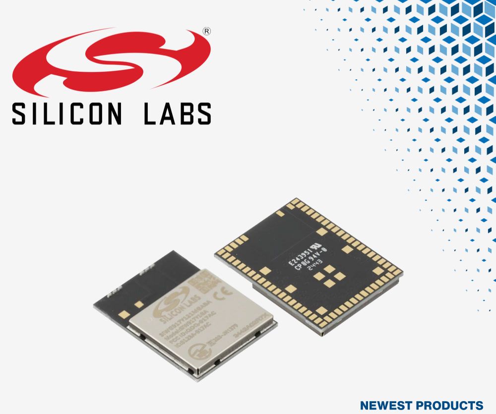 Mouser Delivers New Silicon Labs SiWGx917Y Wi-Fi 6 plus Bluetooth LE 5. ...
