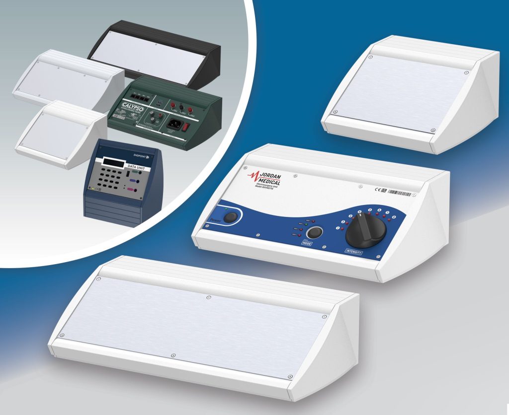 More standard colours for Metcase's Unidesk sloping-front enclosures ...