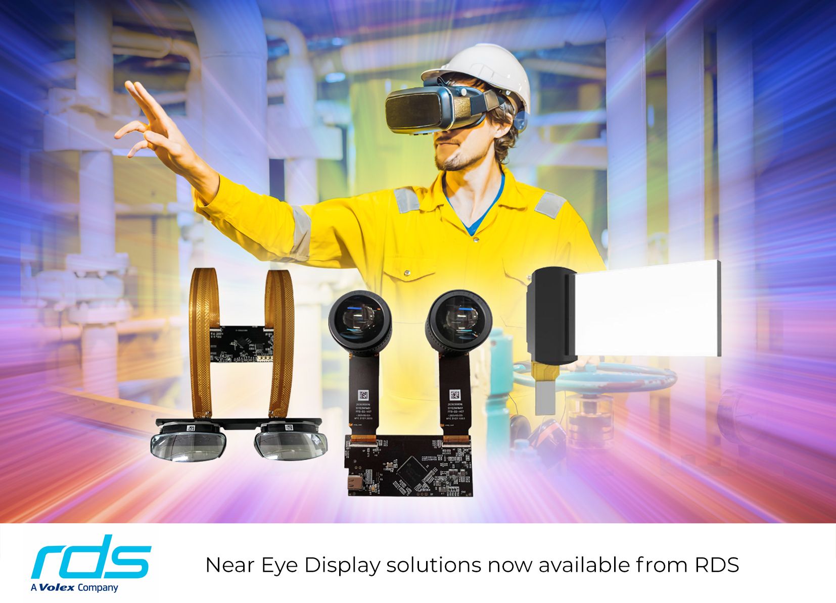 Near Eye Display module solutions provide immersive viewing experience ...
