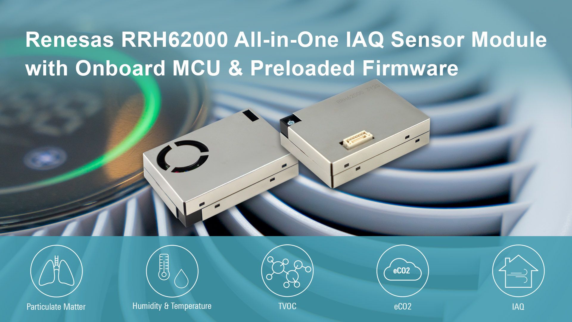 Renesas Launches Ultra Compact Sensor Module for Smart Air Quality ...