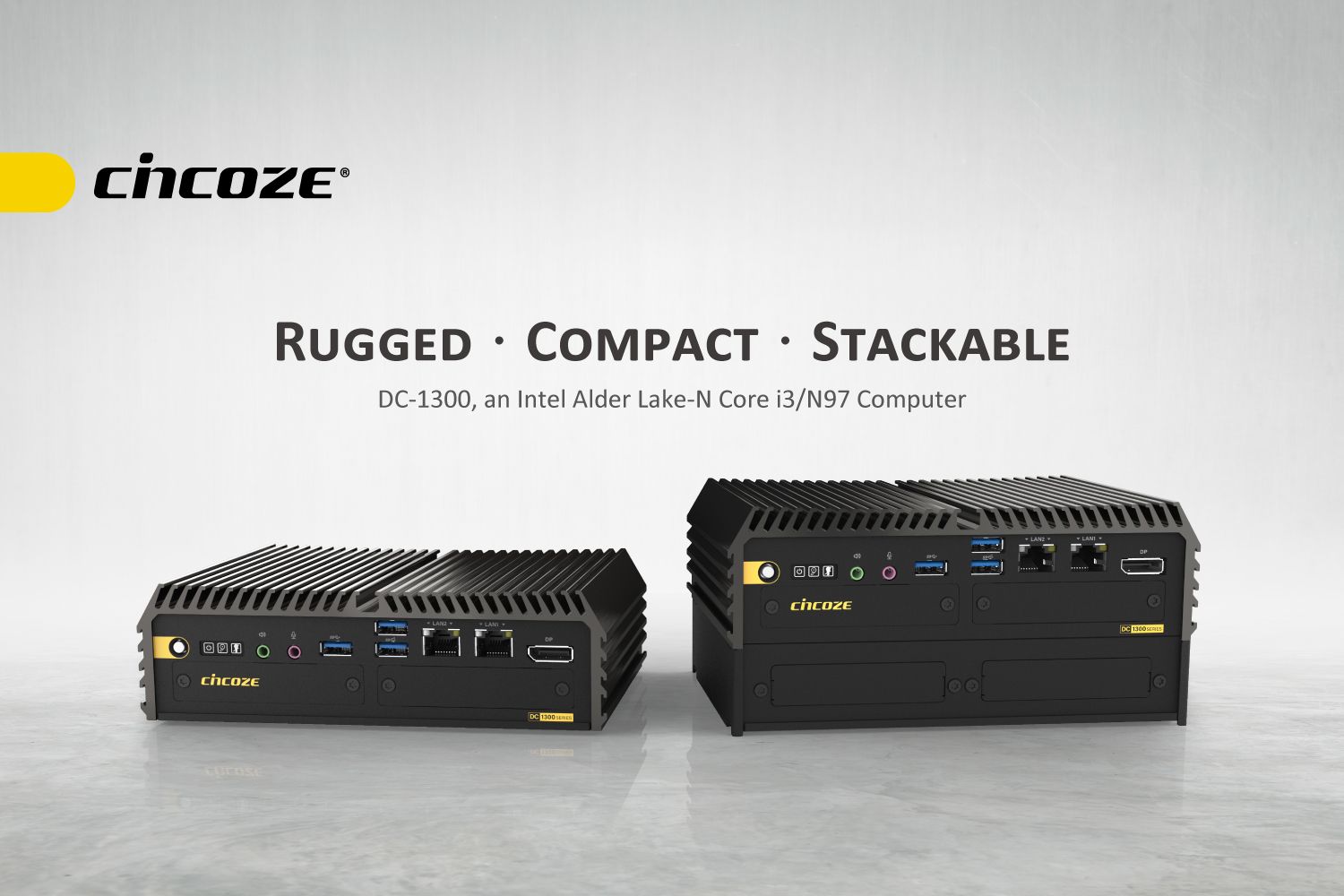 Cincoze Launches New Compact Industrial Computers (DC-1300 series) for ...