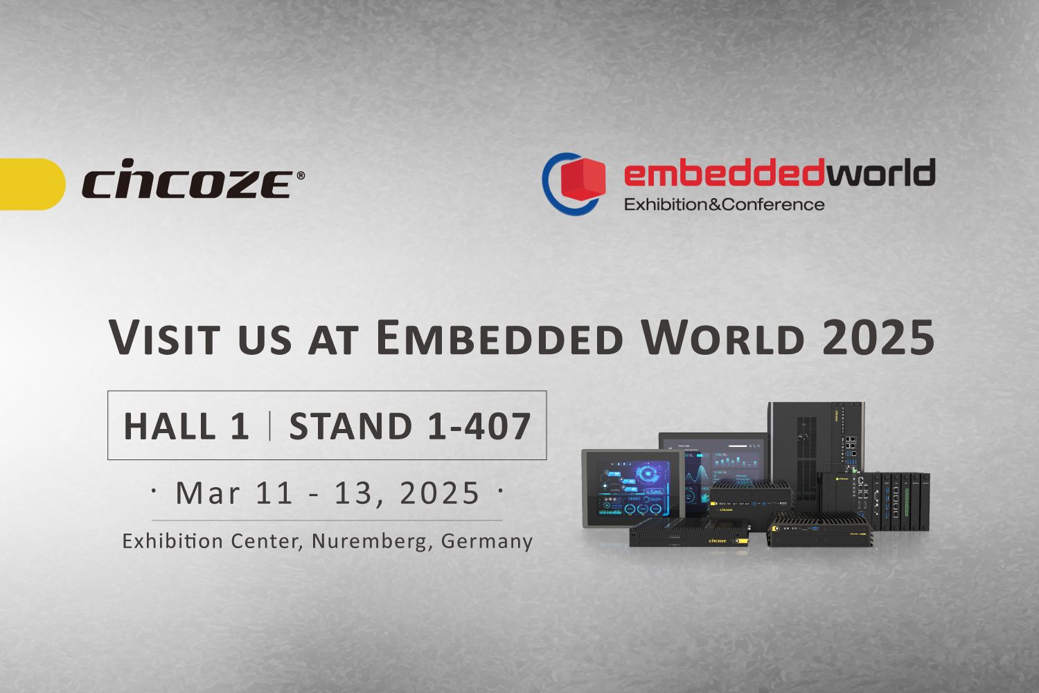 Embedded World 2025: Cincoze Releases the Latest Edge AI Computing ...